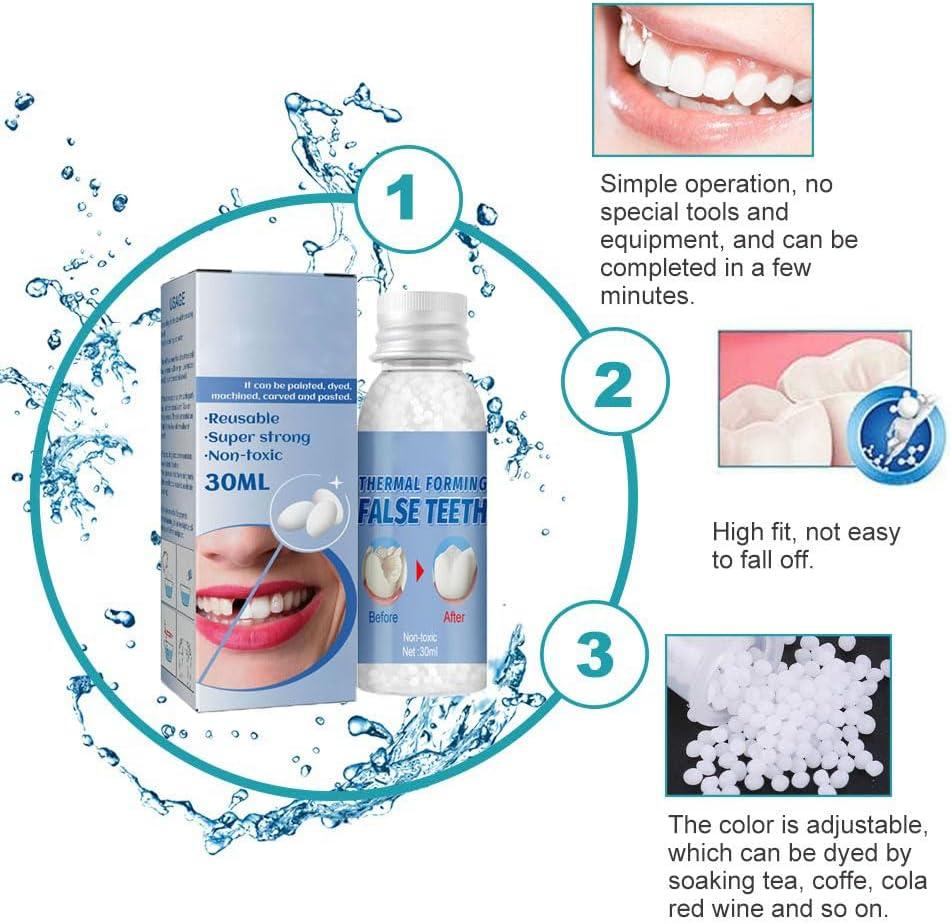 Flipped Warmth Provisional Dentures | Temporary Tooth Repair Kit | DIY ...
