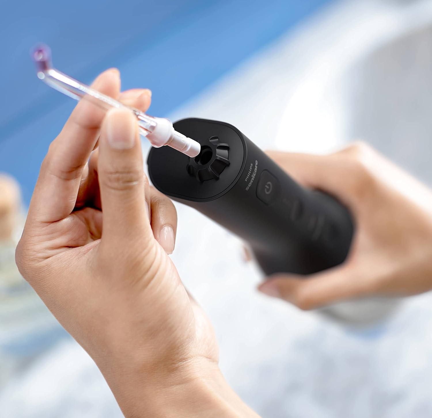 Philips Sonicare Cordless Power Flosser 3000 Oral Irrigator - Black ...