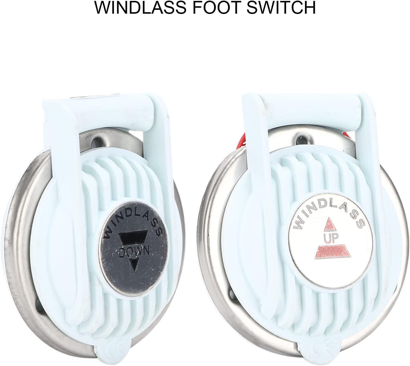 Anchor Foot Switch 2pcs Windlass Foot Switch Up and Down White Hands ...