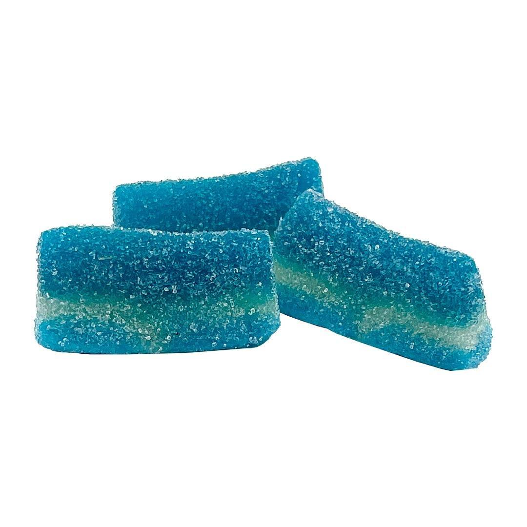 Fizzy Blue Raspberry Slices - 500g Gummy Sweets | Buy Now with Express ...