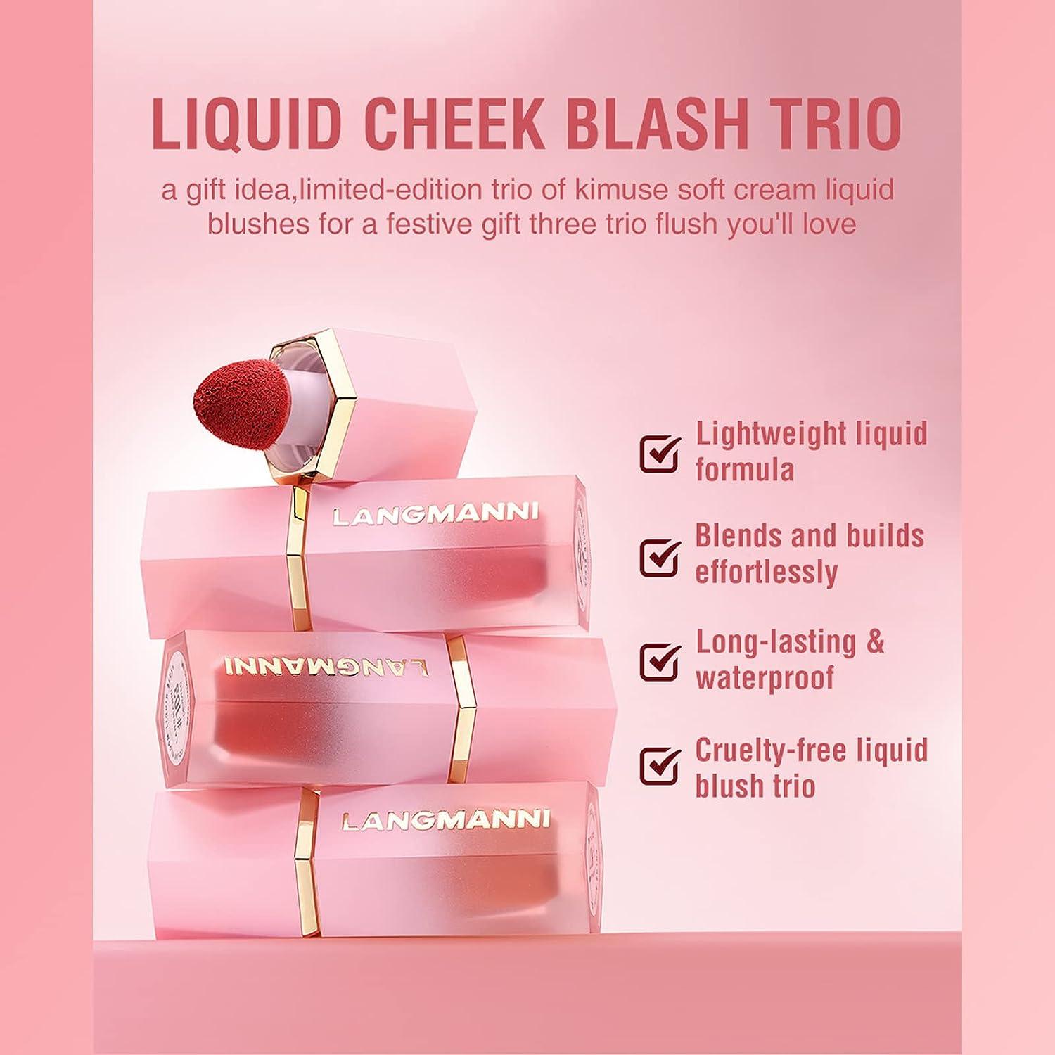 Domality 4pcs Hangover Red Wine Blusher Set - Long Wearing, Dewy Finish ...