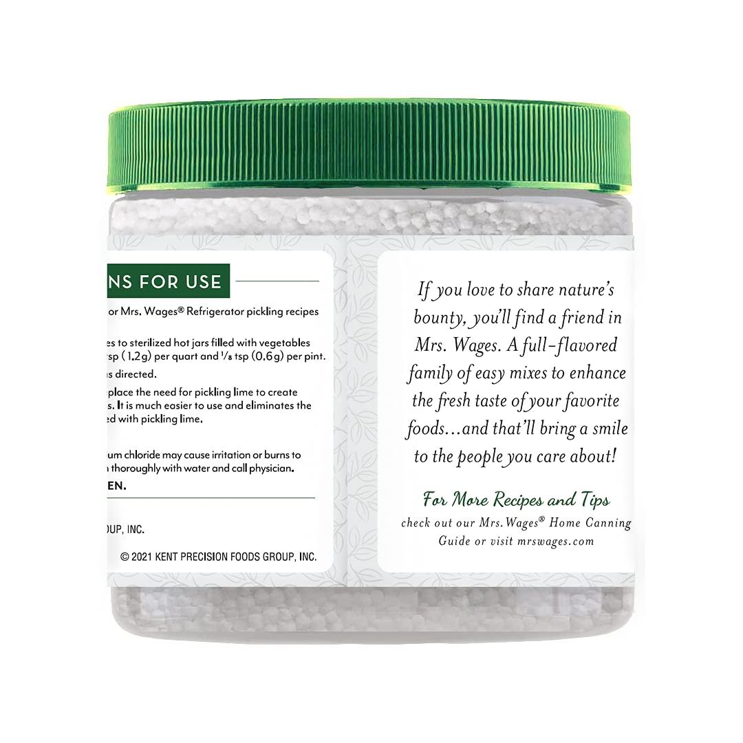 Mrs. Wages Pickle Mix Xtra Crunch 5.5 oz - Tangy and Crunchy Pickling ...