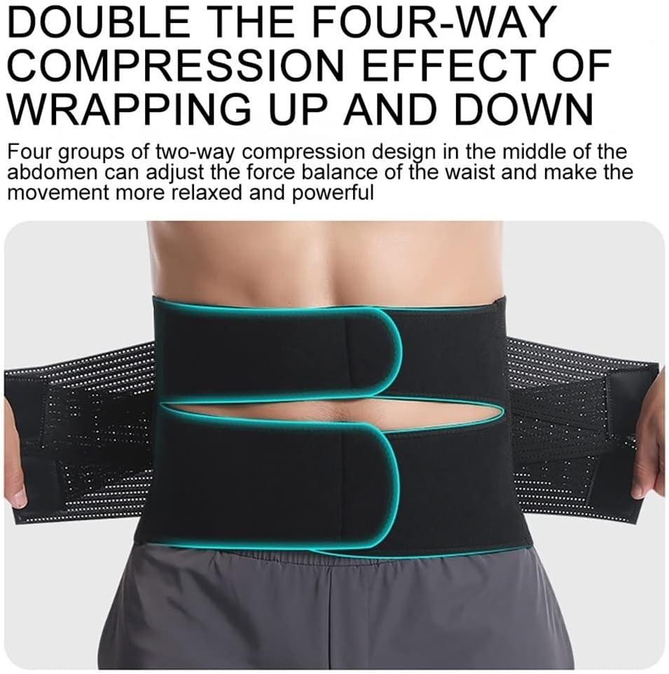 Buy Double Compression Back Support Belt | Lumbar Decompression & Pain ...