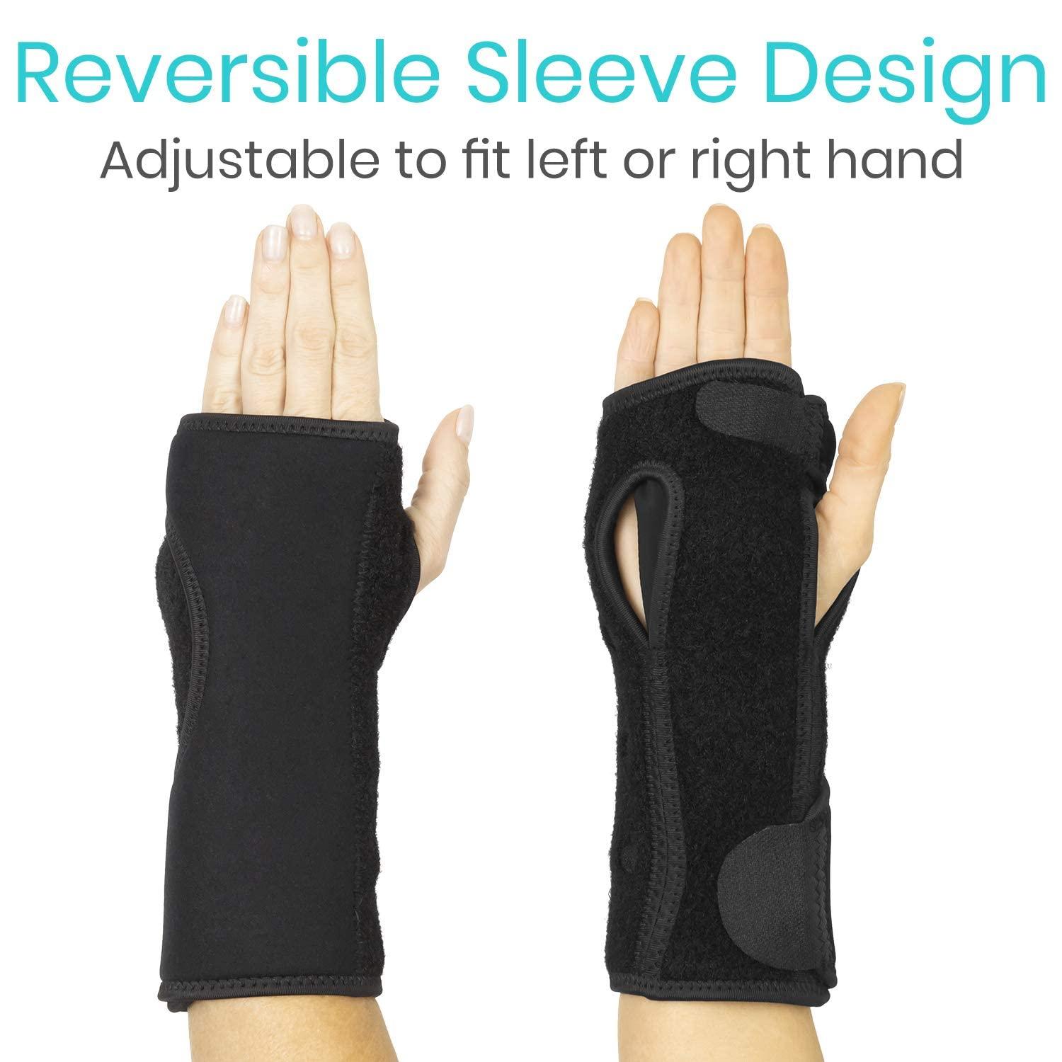 Vive Night Wrist Splint Brace - Left & Right Hand Support Wrap for ...