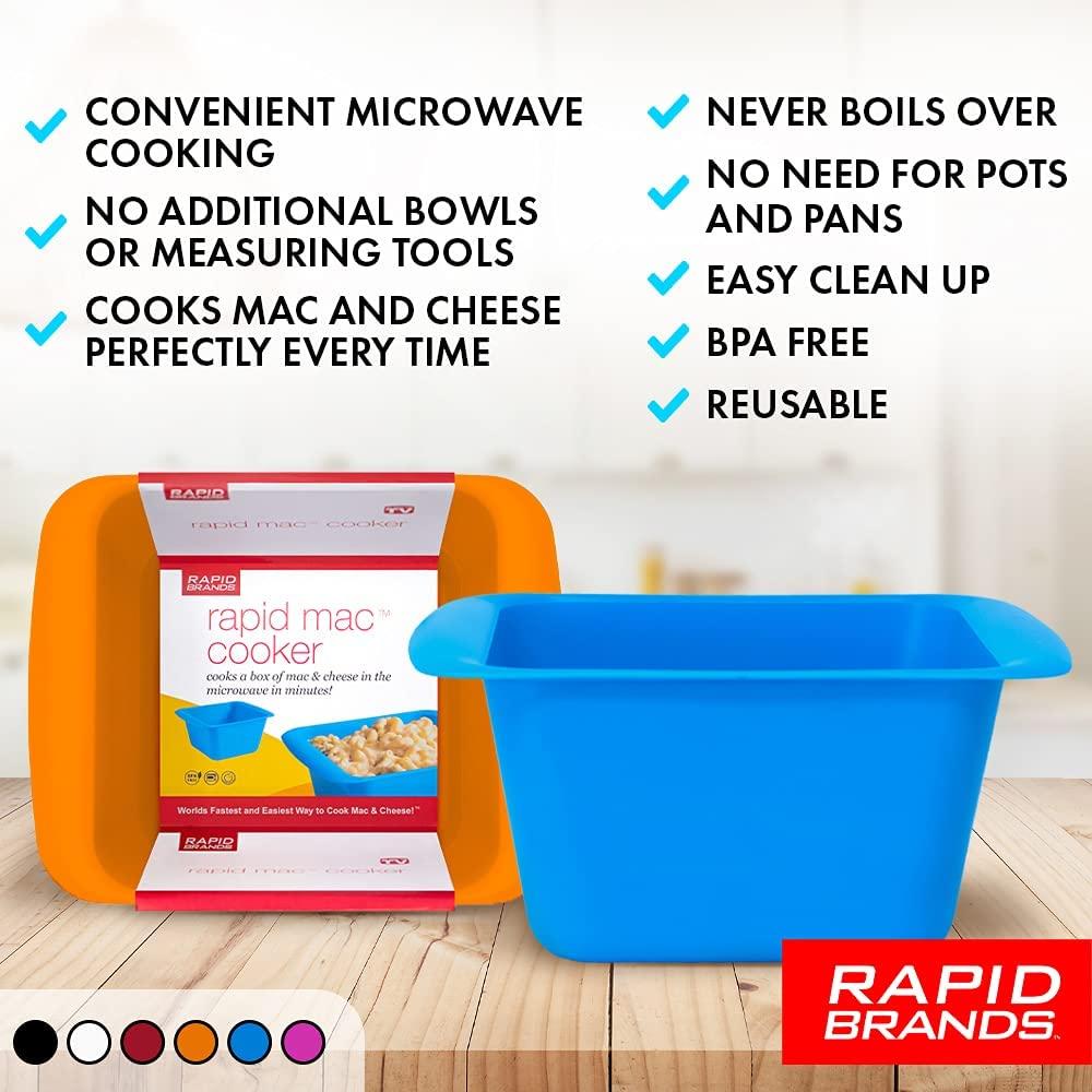 Rapid Mac Cooker - Microwave Macaroni & Cheese in 5 Minutes - Dorm ...