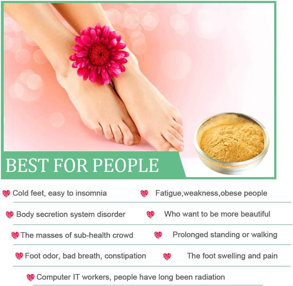 60 Ginger Foot Pads: Better Sleep & Anti-Stress Relief | Premium ...