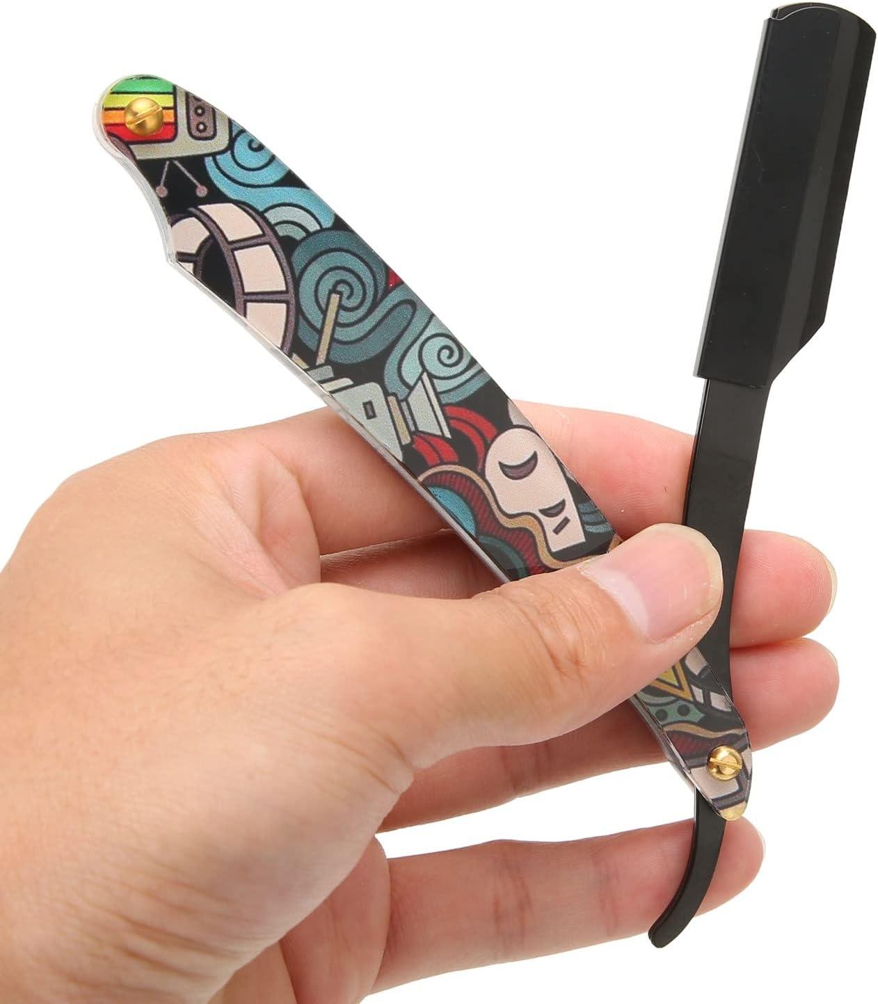 Ergonomic Stainless Steel Combined Manual Razor | Safe Straight Edge ...