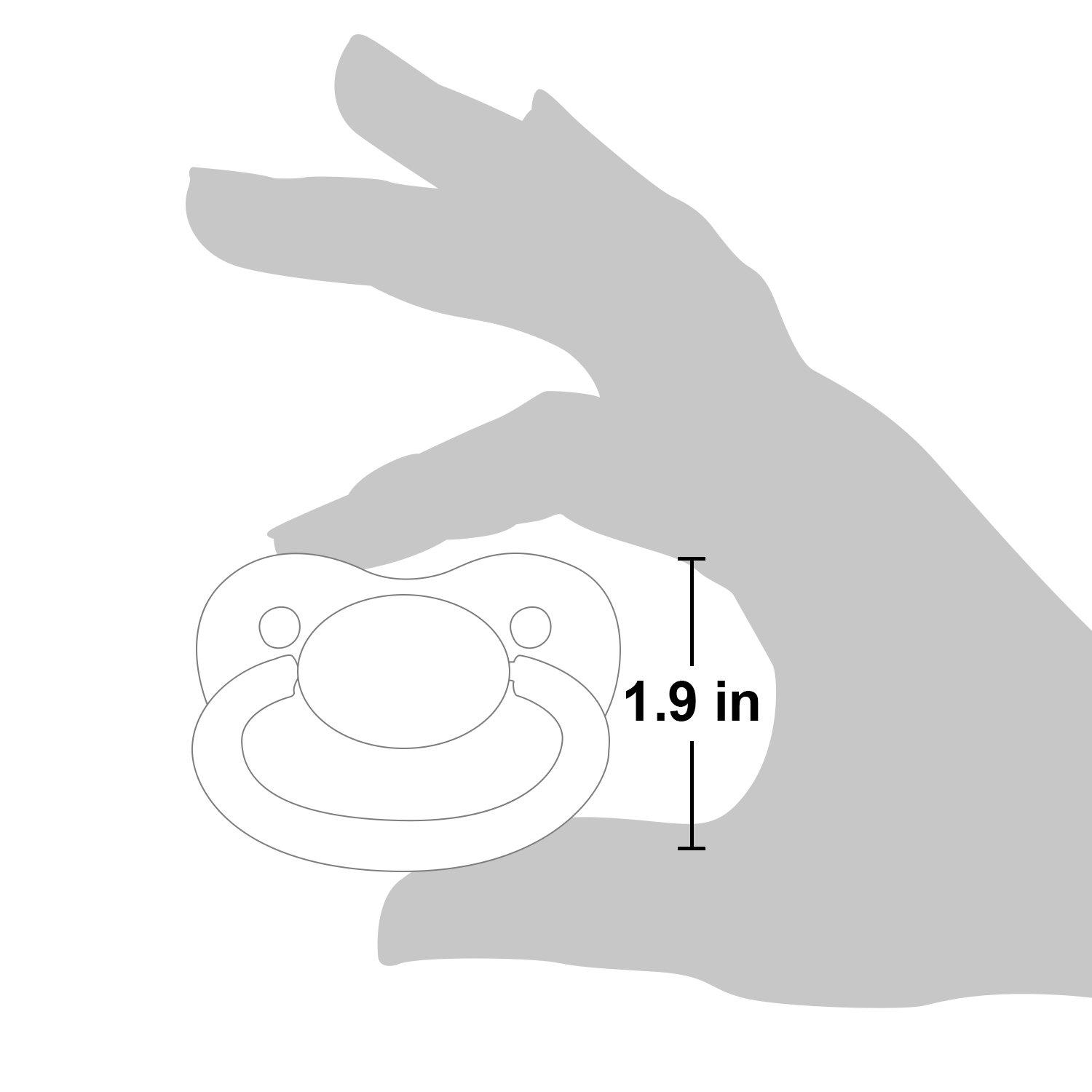 LittleForBig Bigshield Generation-II Adult Pacifier Set - Pink ...