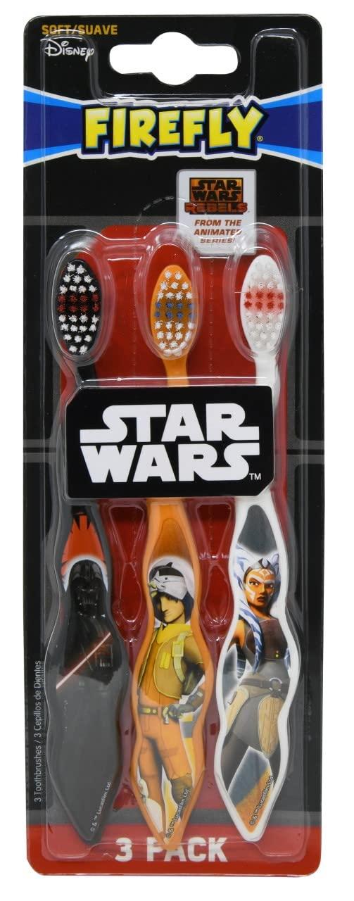 Firefly Star Wars Toothbrush 3 Pack - Get Your Kids Excited About ...