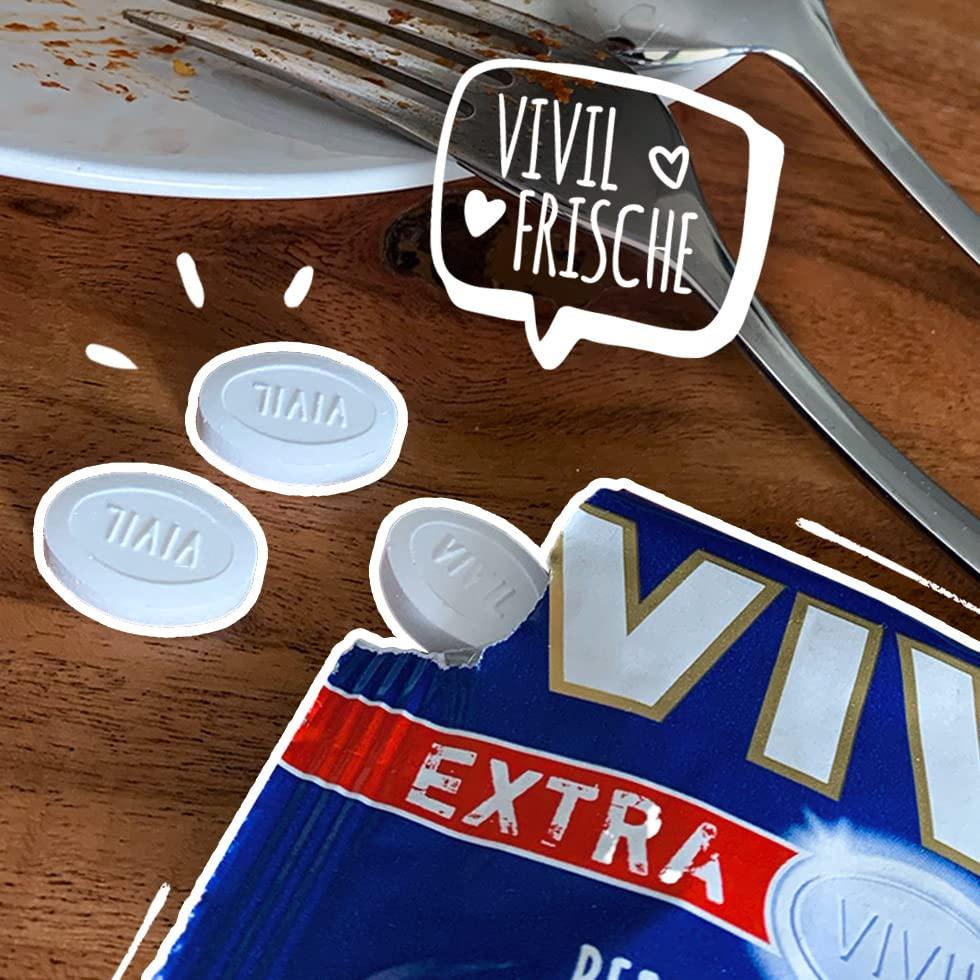 Buy Vivil Extra Strong Peppermint Pastilles - Sugar-Free & Vegan 5x3 ...