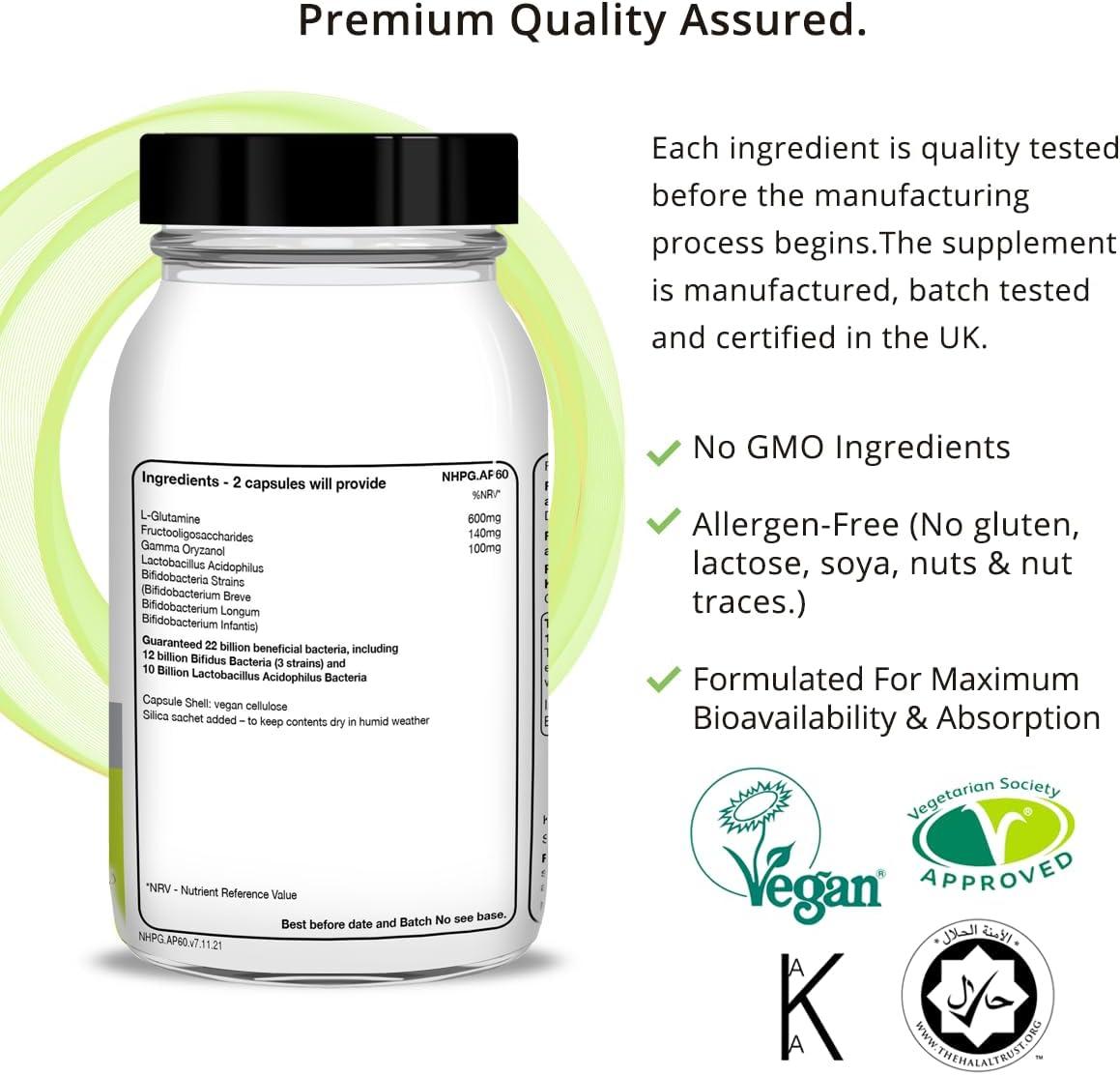 Natural Health Practice Advanced Probiotic: 60 Capsules for Digestive ...