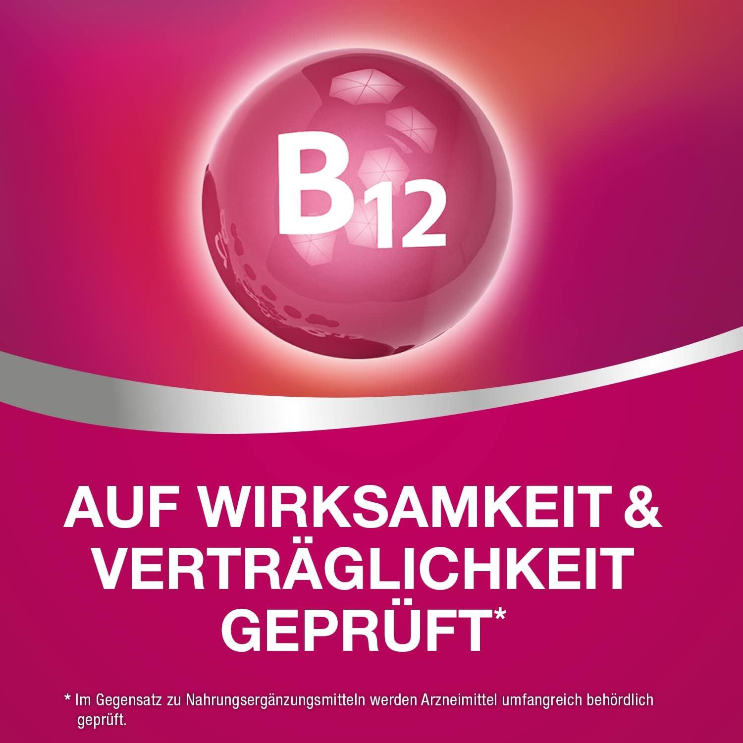 B12 Ankermann Vitamin B12 Tablets - 1000 g for Fatigue Relief | 50 ...