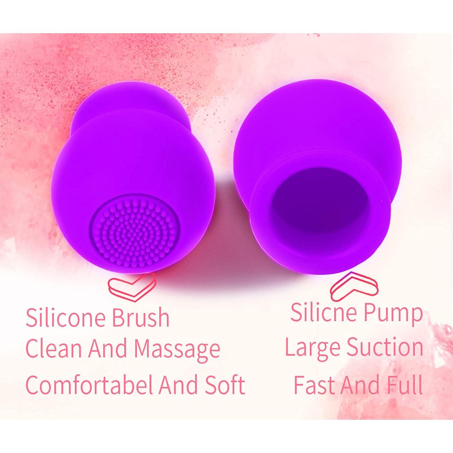 Ankroyu Lip Plumper Tool - Magical Silicone Lip Pump for Plumper Lips ...