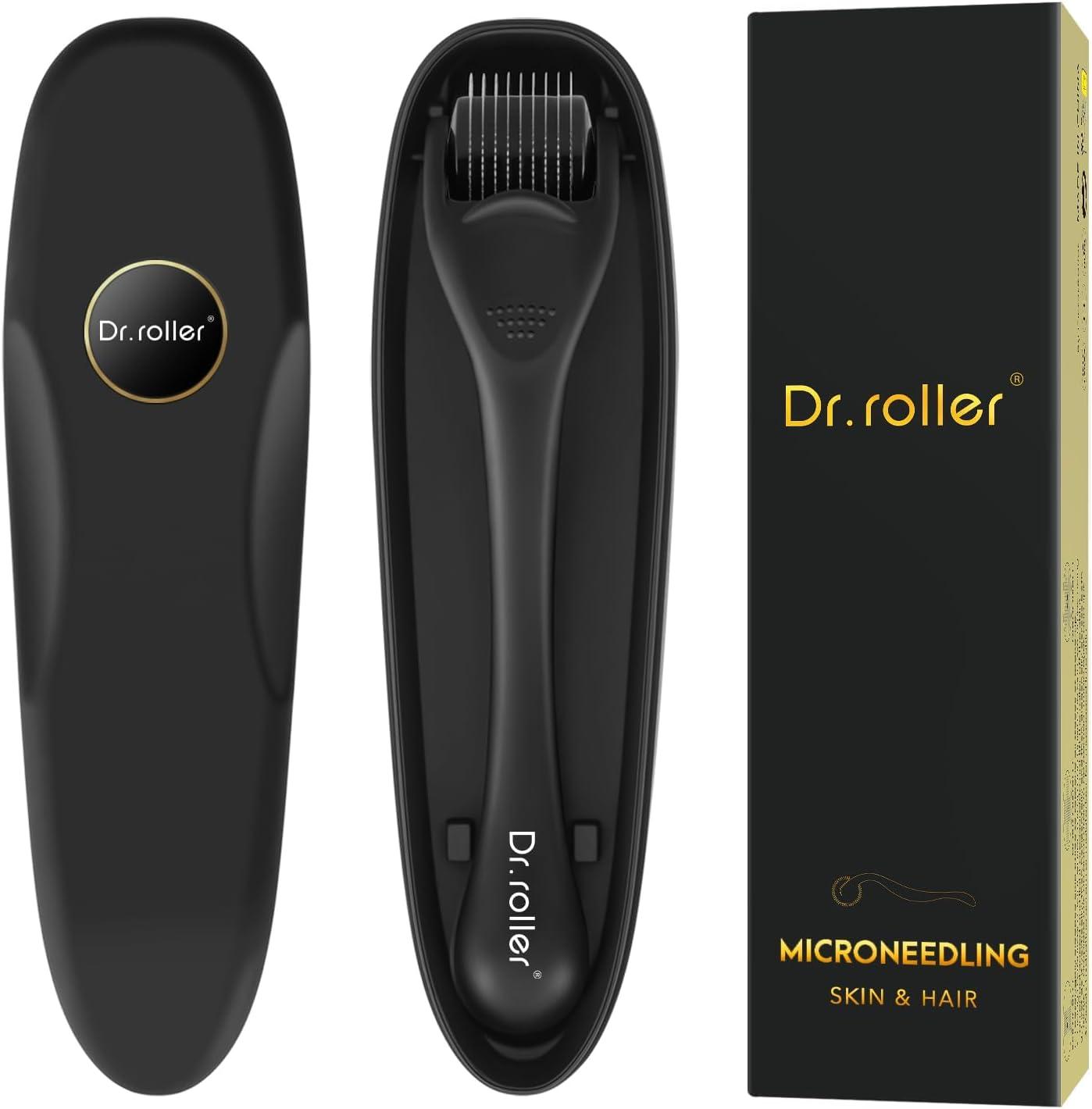 Dr.roller Beard Growth Roller - 540 0.5mm Titanium Micro Needles for ...