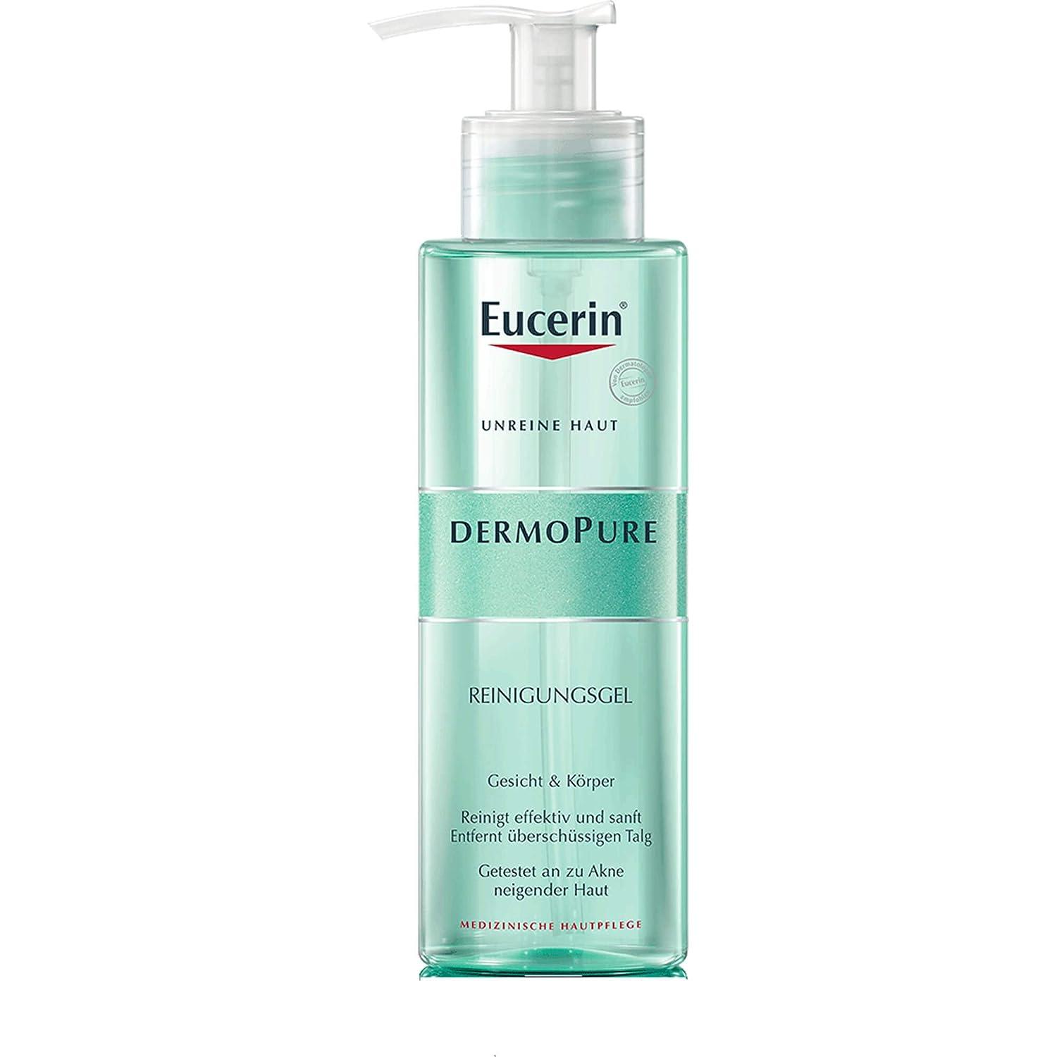 Eucerin DermoPure Cleansing Gel 200ml - Gentle Facial Cleanser for Acne-Prone Skin | Buy Now ...