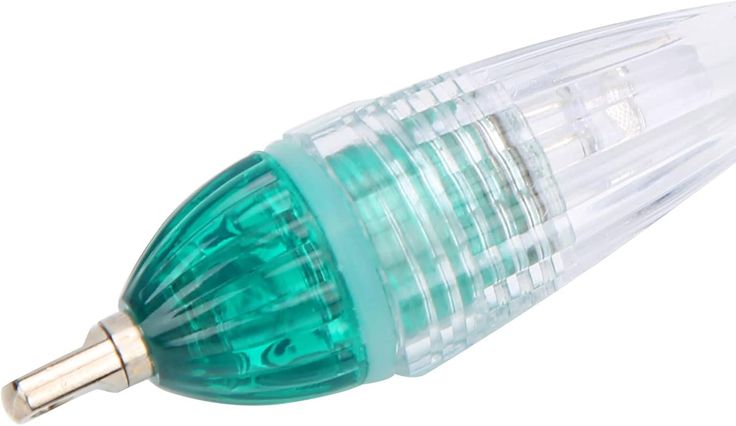 LED Squid Hook Light Bait - Green Underwater Fishing Lamp with Hook ...