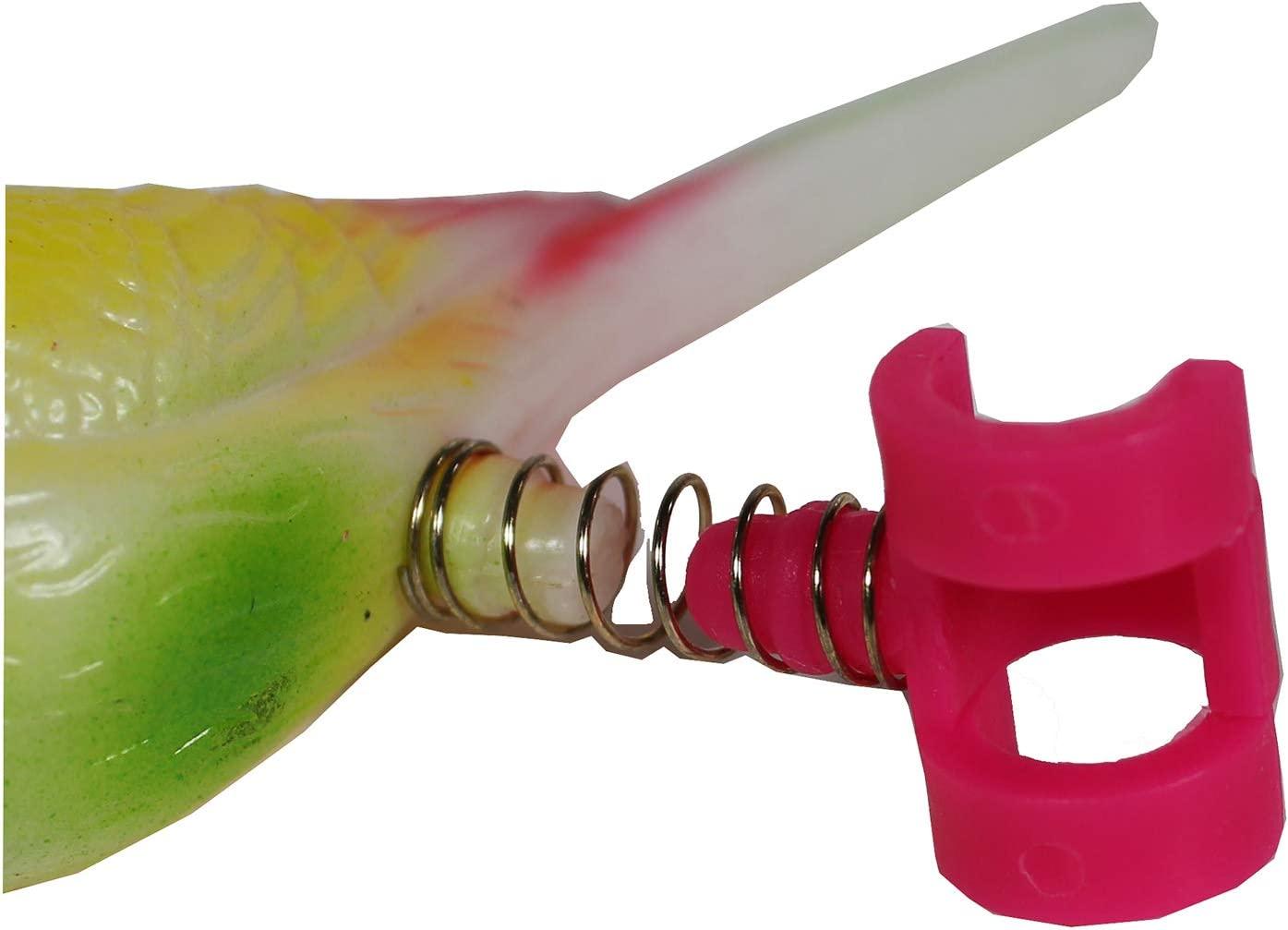 Penn-Plax Acrylic Bird Figure - Small Size on Spring | Cage Attachment ...