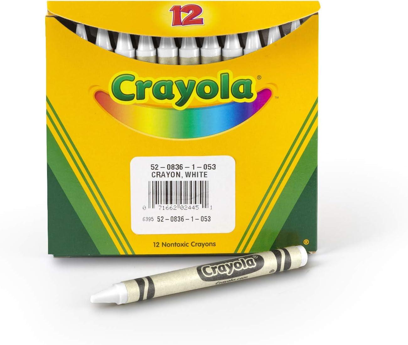 Crayola White Crayon Refill - 12 Count Bulk School Supplies | Buy Now ...