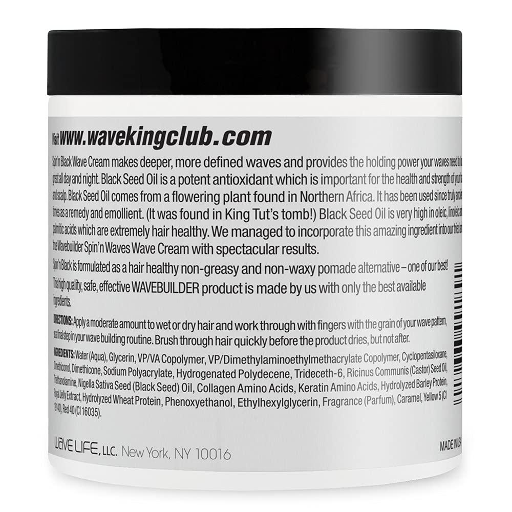 Wave King x Wavebuilder Spin'n Black Seed Oil Wave Cream | Buy Now with Express International ...