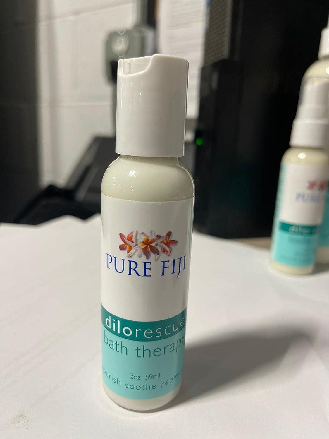 Pure Fiji Dilo Rescue Bath Therapy 2 oz - Organic Oil Soothing Soak ...