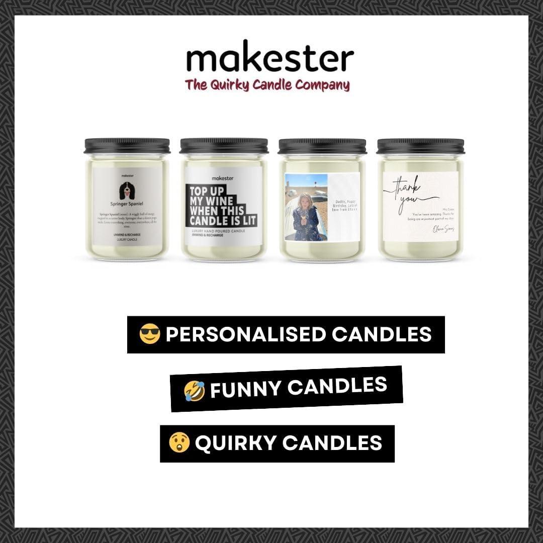 Belgian Malinois Candle - 220g Soy Wax with Vanilla Jasmine & Almond ...