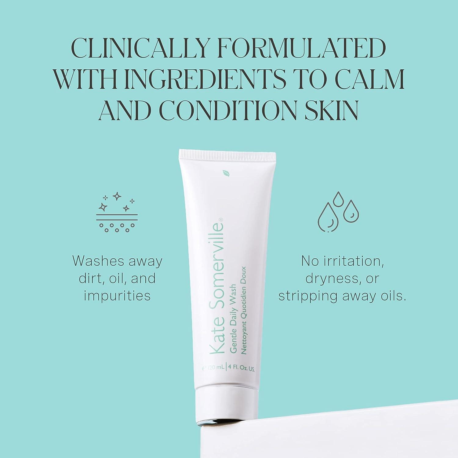 Kate Somerville Gentle Daily Wash - Sulfate-Free Face Cleanser (4 Fl Oz ...