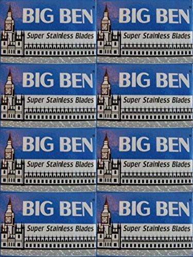Buy 40 Big Ben Super Stainless Double Edge Razor Blades - High Quality ...