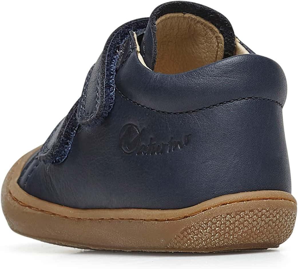 Naturino Cocoon VL Leather First-Steps Baby Shoes - Baby Blue (Size 2.5 ...