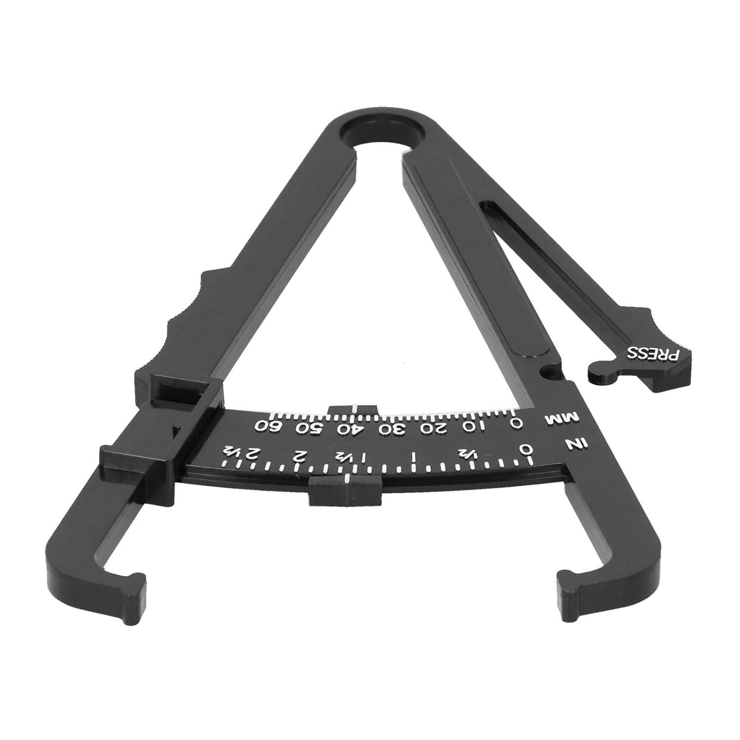 Body Fat Measuring Slide | Unisex Skin Fold Caliper | Accurate Body Fat ...