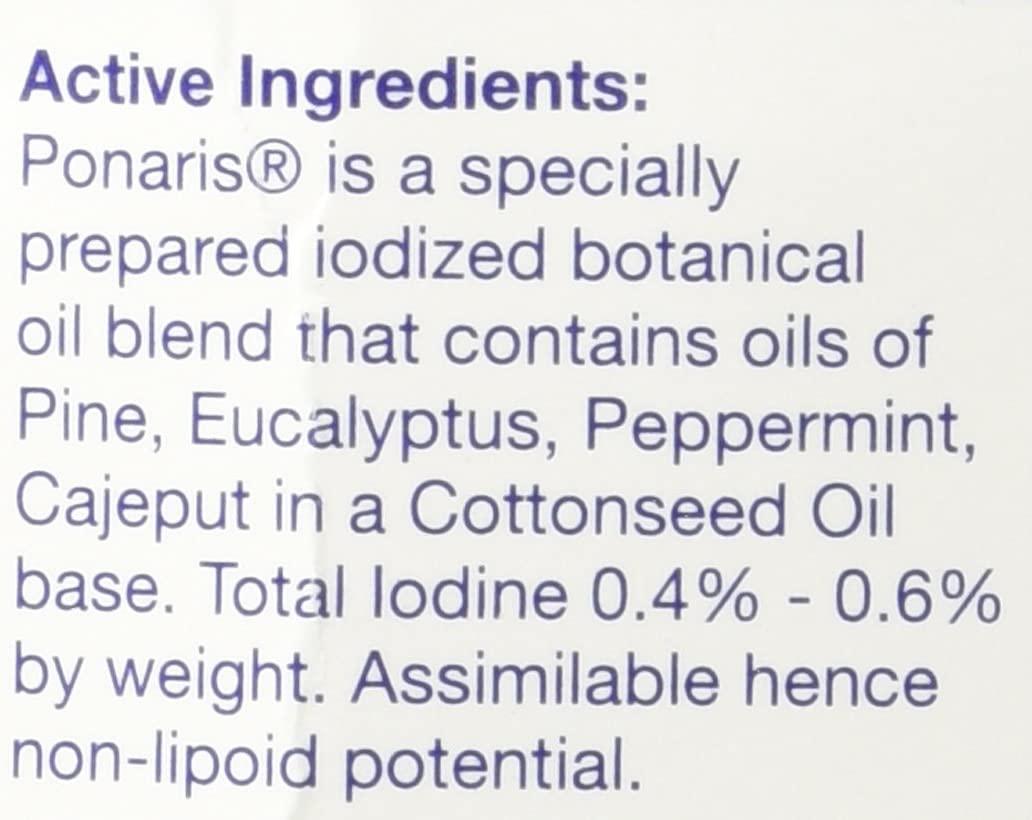 Ponaris Nasal Emollient 1 oz - Soothing Relief for Dry Nasal Passages ...