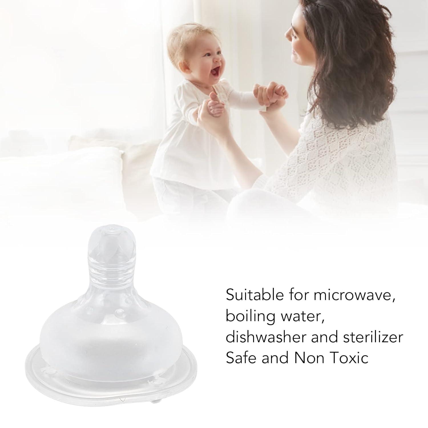 Silicone Pacifier for Infants | Integrated Snack Design & Wide Mouth ...