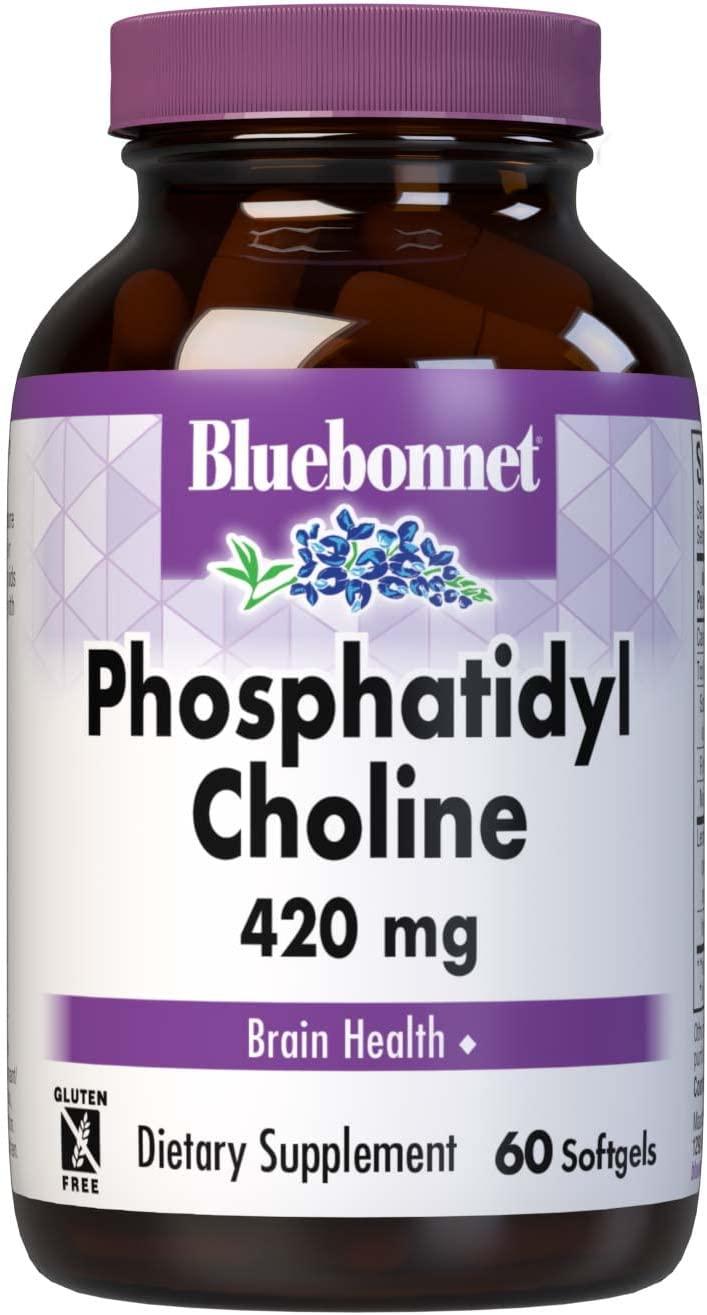 BlueBonnet Phosphatidyl Choline Supplement - 60 Count (Pack of 1) | Buy ...