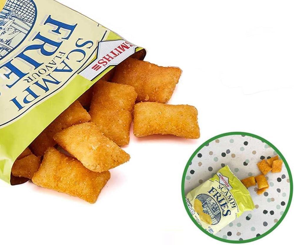 Smiths Scampi & Lemon Fries Crisps Savoury Pub Snack 27g Bag Pack of 6 ...