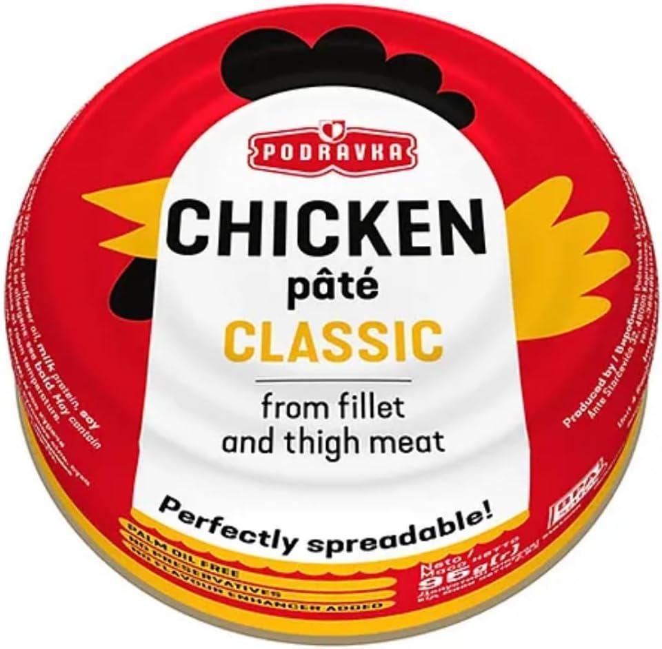 Podravka Chicken Pate Perfectly Spreadable Chicken Gravy 95 Gram x 5 ...