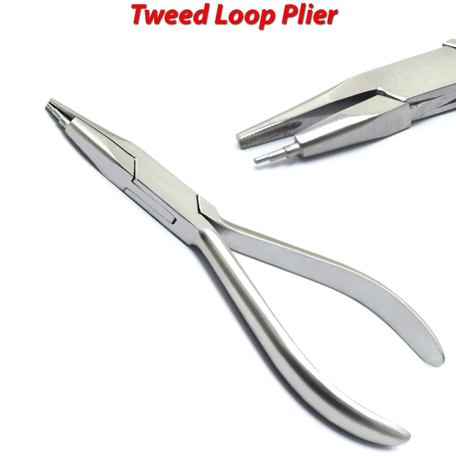 MEDSPO Professional Dental Pliers | Orthodontic Wire Loop Forming Tweed ...