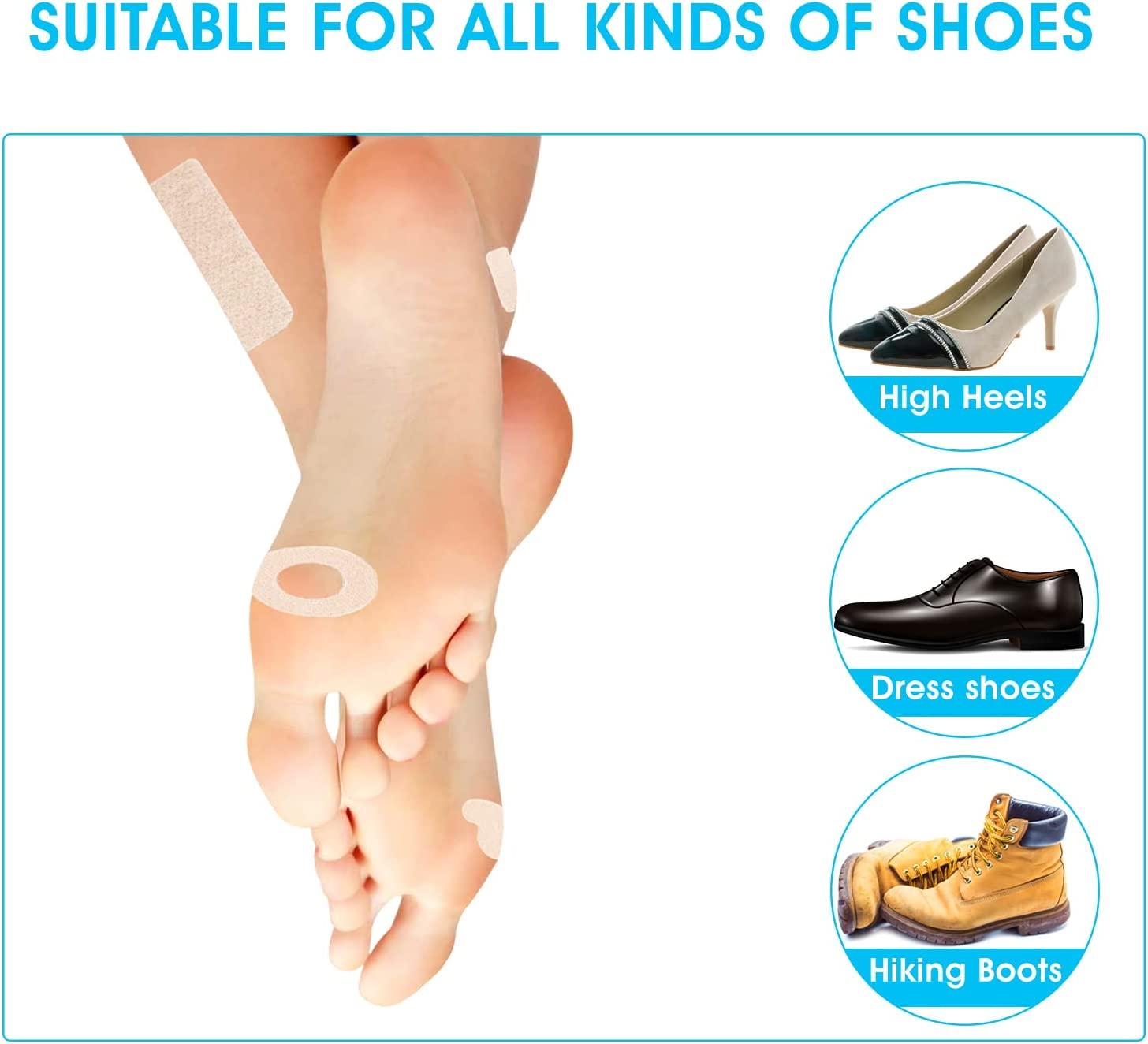 Moleskin Adhesive Pads for Feet - Blisters Prevention Padding - 110 ...