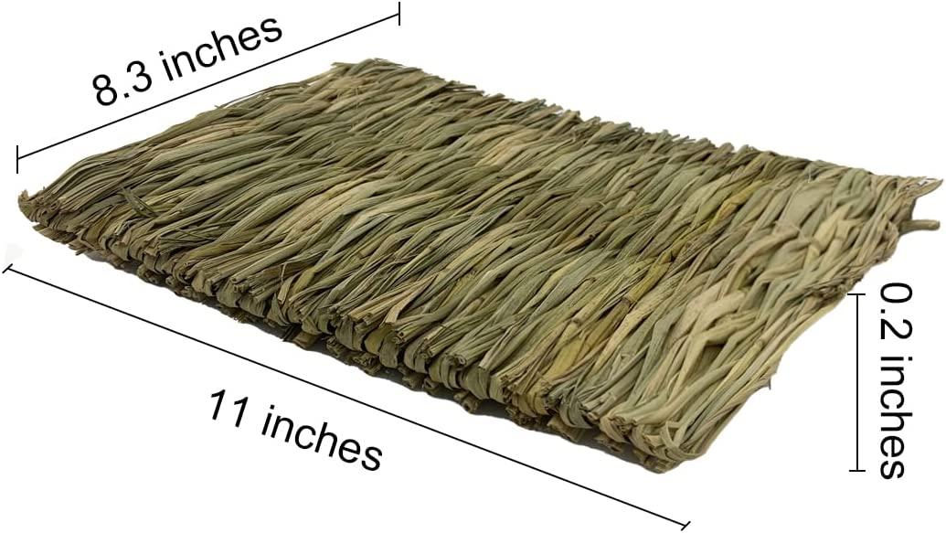 Handwoven Grass Nesting Box Pads for Chickens and Small Animals - Set ...