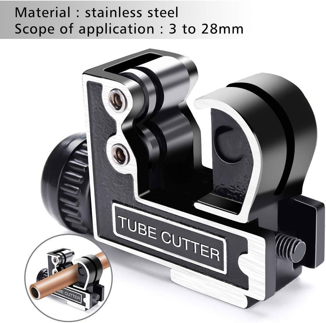 GOCHANGE 3-28mm Mini Pipe Cutter - Ideal for Copper, Brass, PVC ...