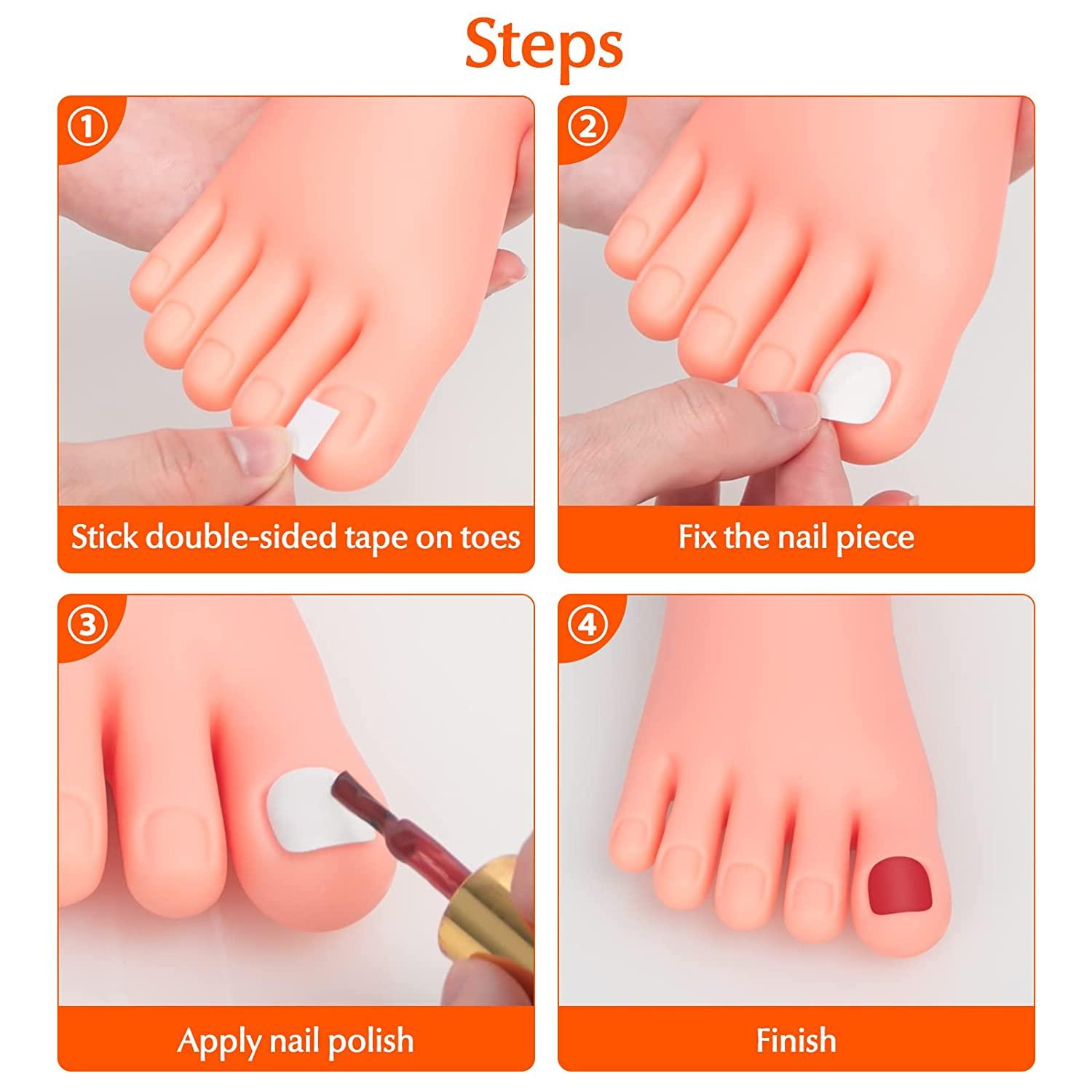 Practice Fake Foot Model Flexible Movable Soft Silicone Prosthetic practice-fake-foot-model-flexible-movable-soft-silicone-prosthetic