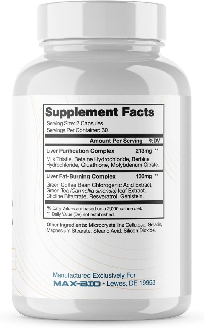 Liver Detox Pills - LivPure Supplement - 5 Pack | Liv Pure Capsules ...