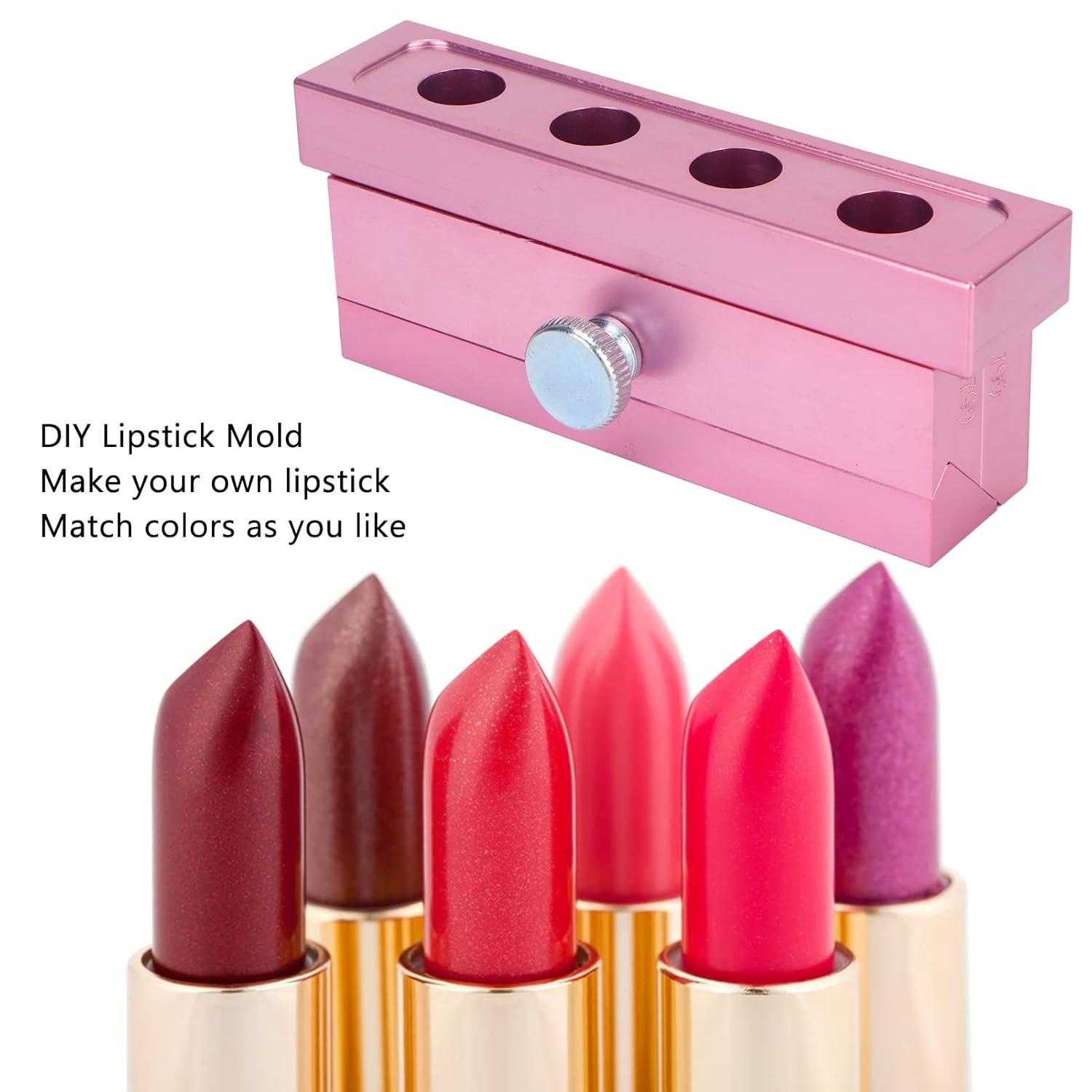 DIY Aluminum Alloy Lipstick Mold Kit - Craft Your Own Lip Balm ...