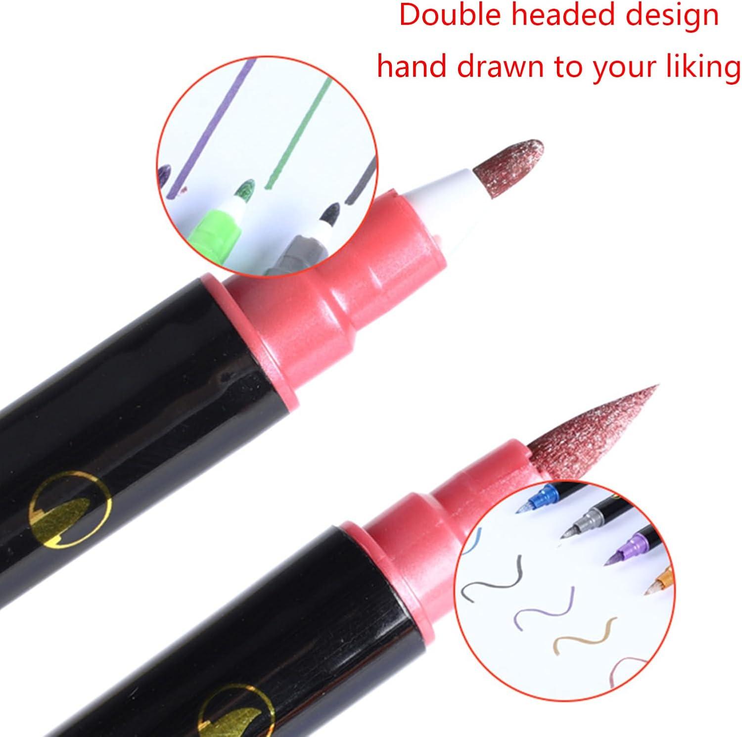 Food Coloring Pens Color Double Sided Edible Food Coloring Marker with ...
