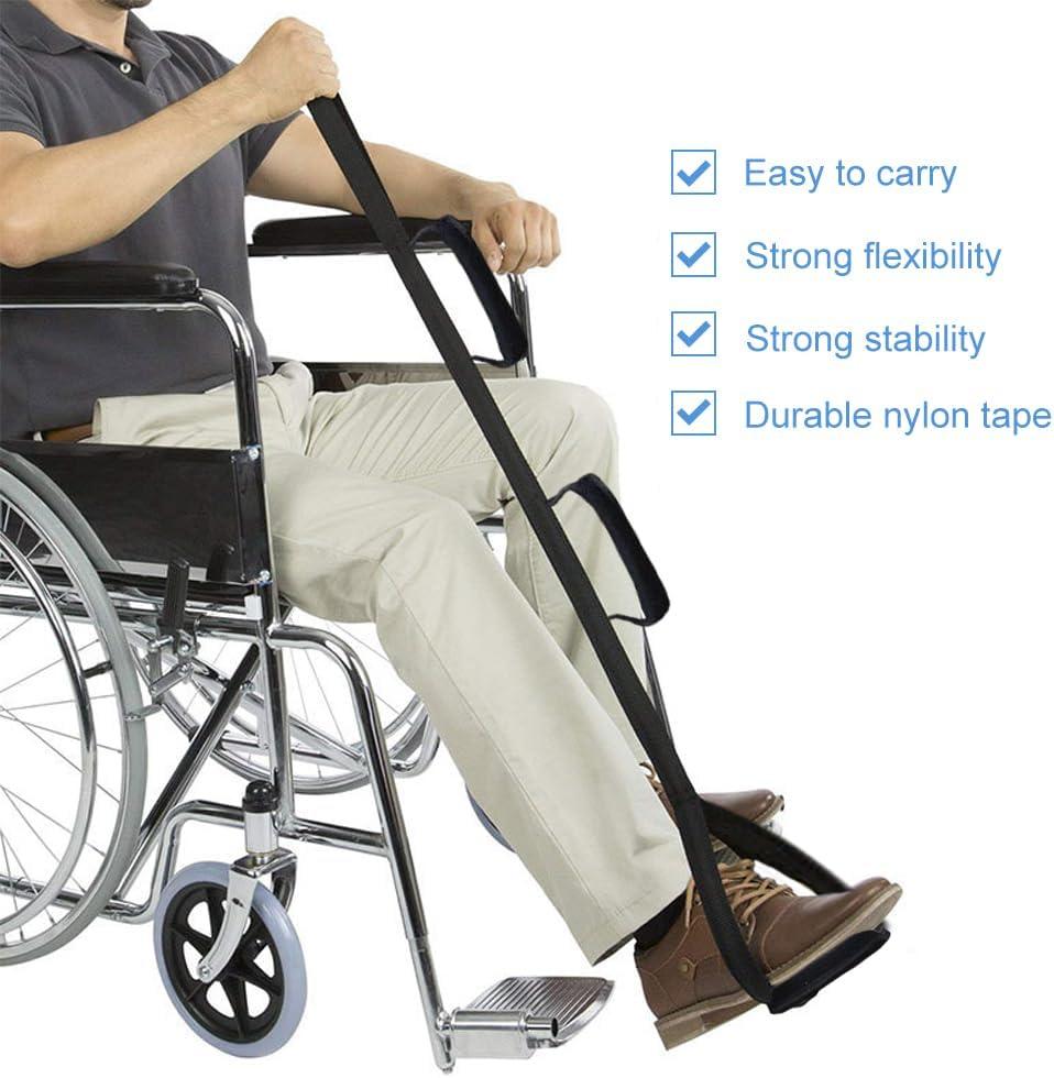 Leg Lifter Strap Foot Lifter & Hand Grip Mobility Lift Leg Raiser Aids ...