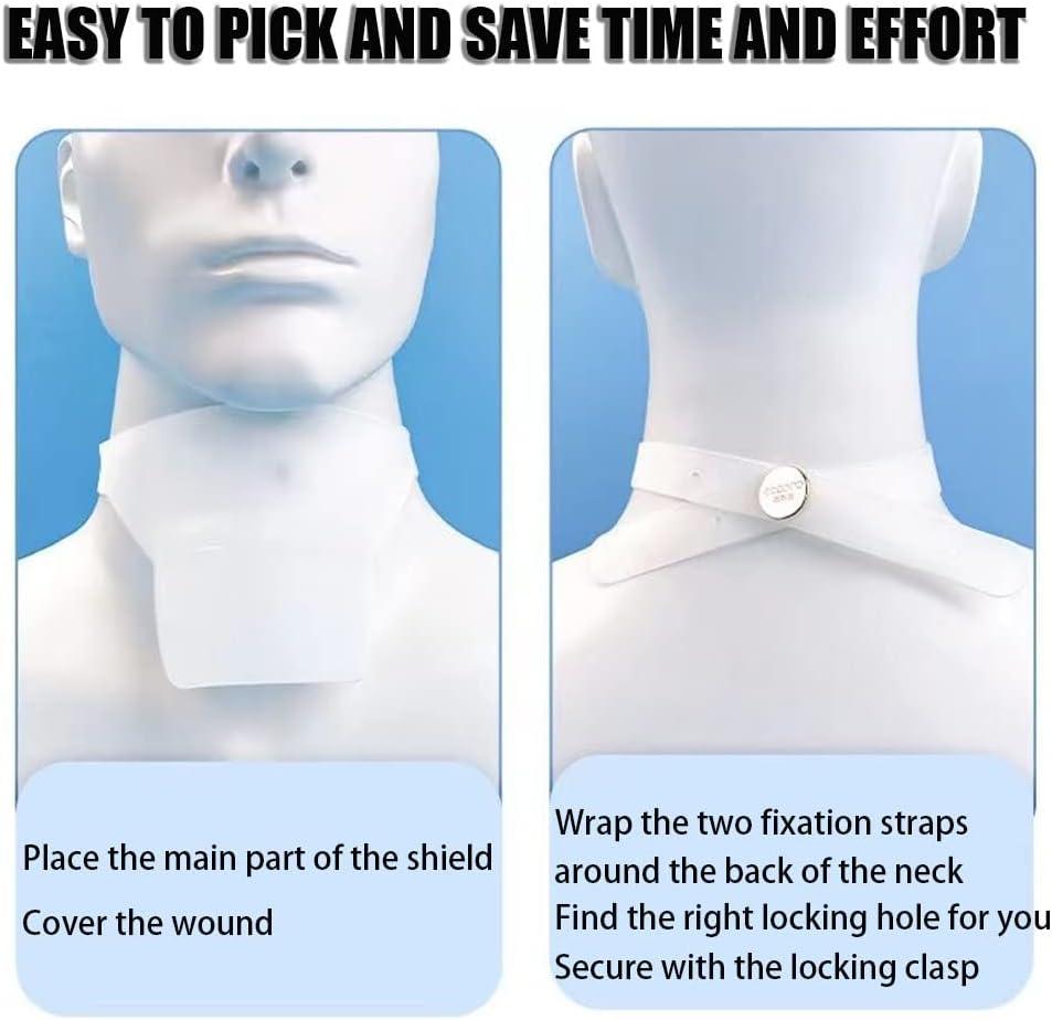 REMEK Shower Stoma Protector | Neck Shield for Laryngectomy ...