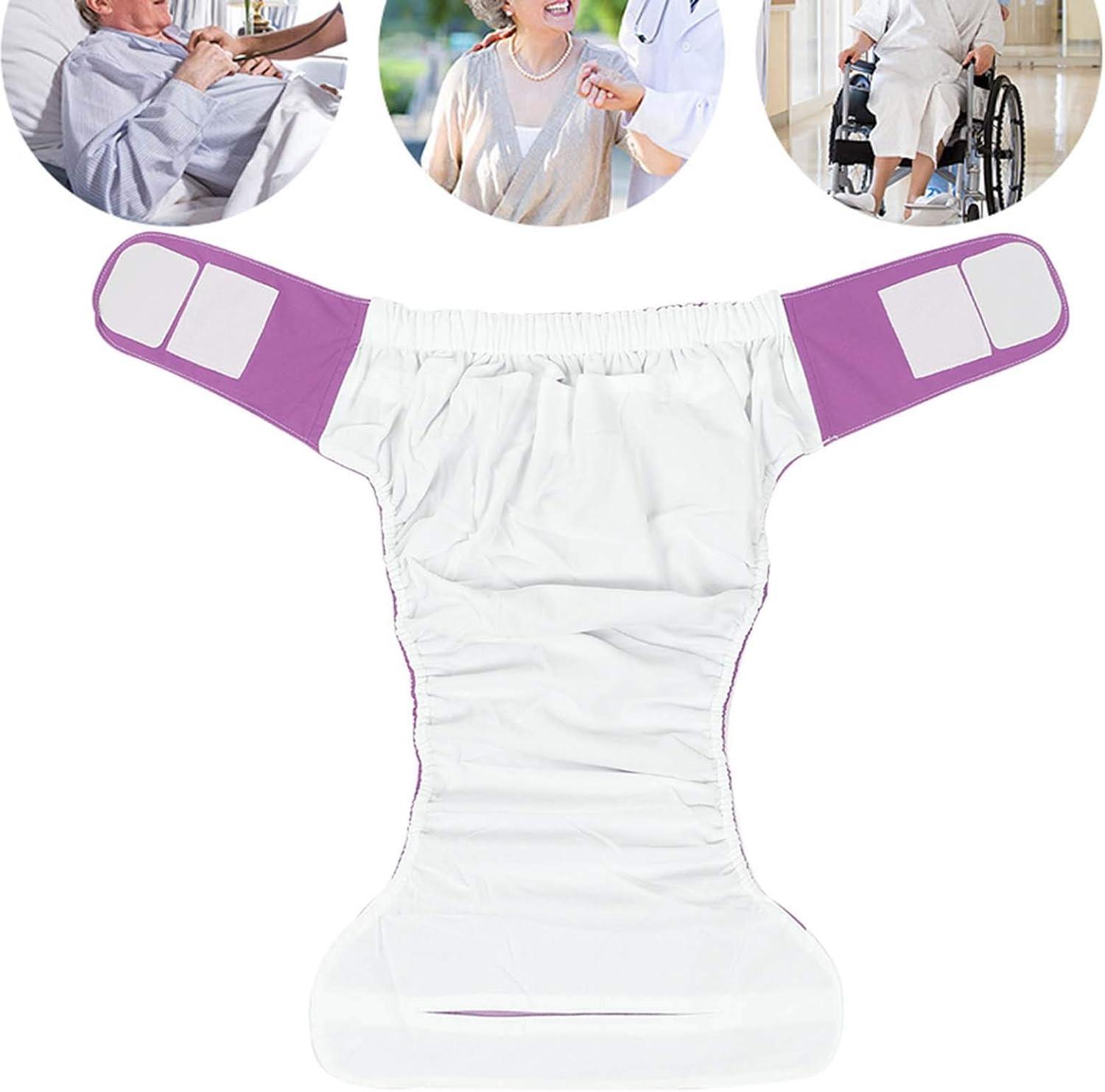 Adult Pocket Nappy Reusable Cloth Diaper for Elderly Incontinence Care ...