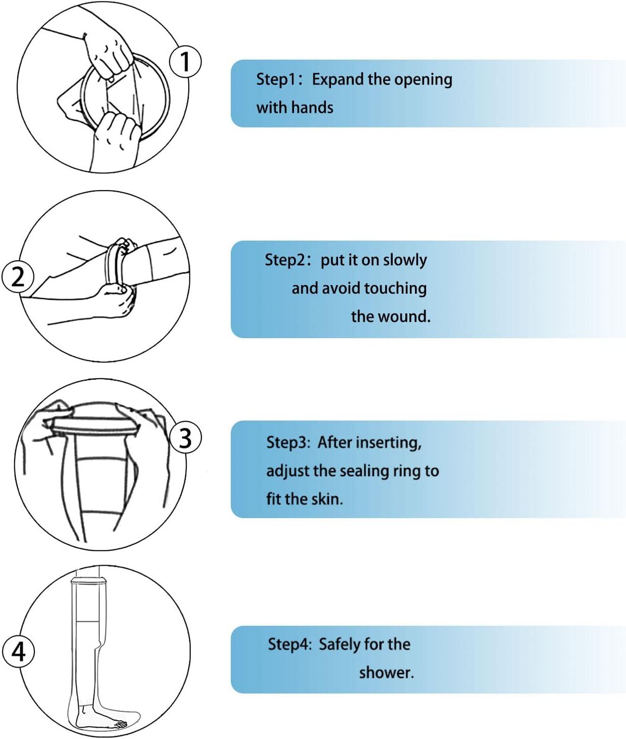 Kids Short Leg Cast Cover - Waterproof & Reusable Protector for ...