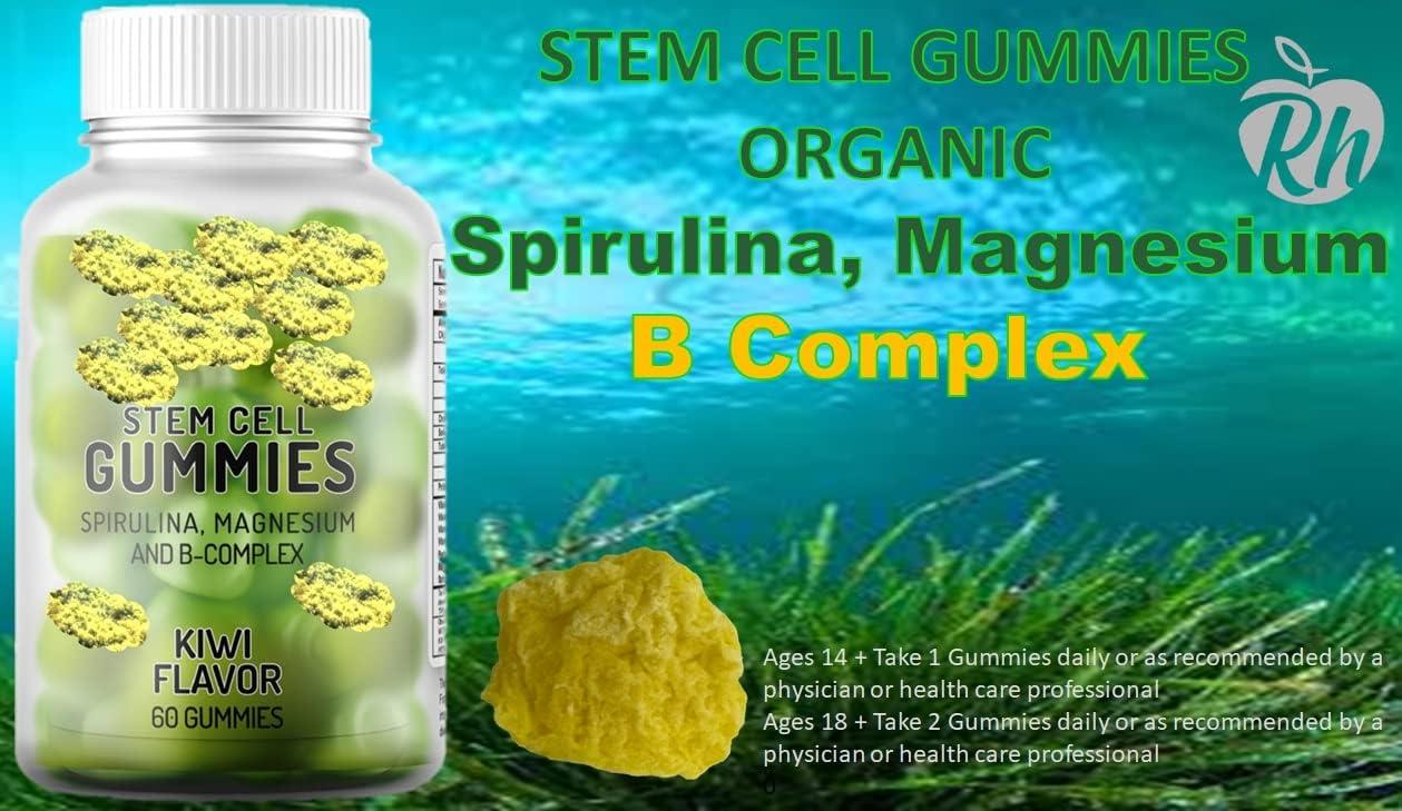 Stem Cell Enhancer celulas Madres 60 Gummies with Vitamin B Complex ...