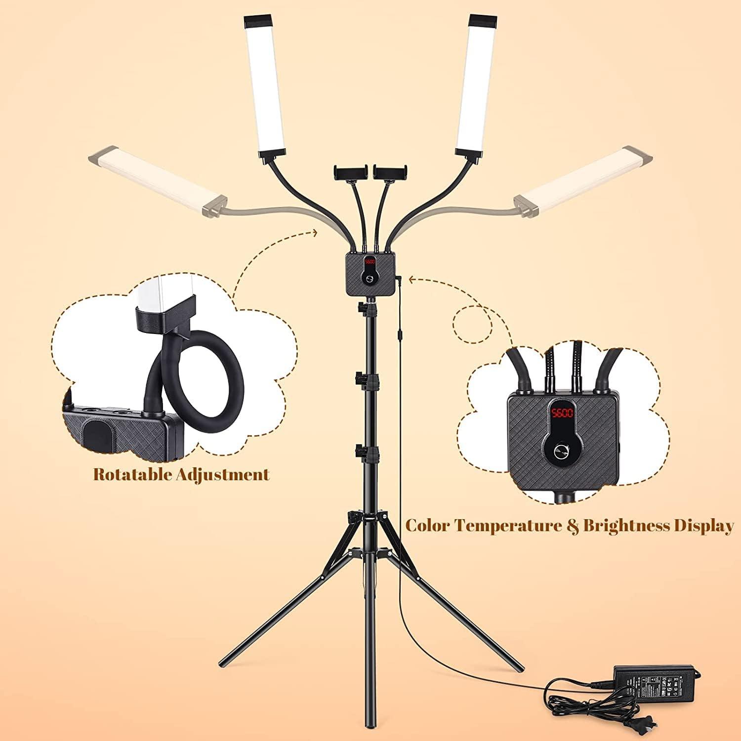 LED Lash Light for Eyelash Extensions - Adjustable Esthetician ...