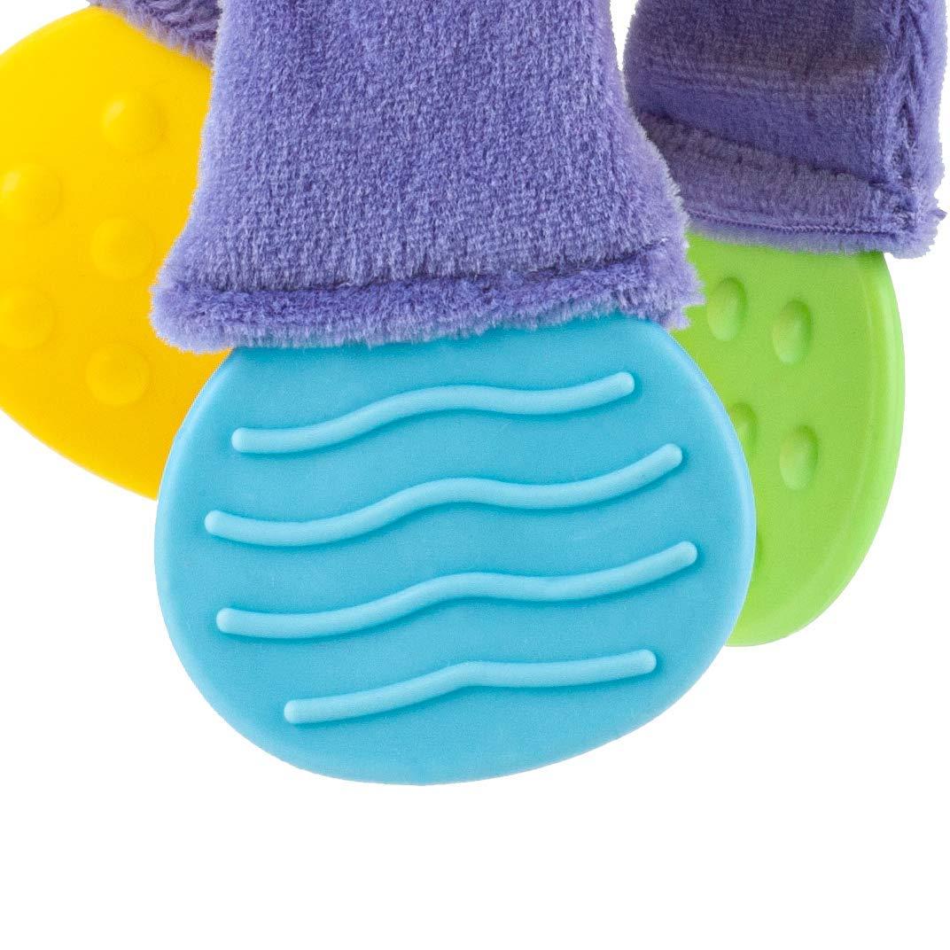 Nuby Floppers Plush Teether Monkey - Soothing Baby Teething Toy | Buy ...