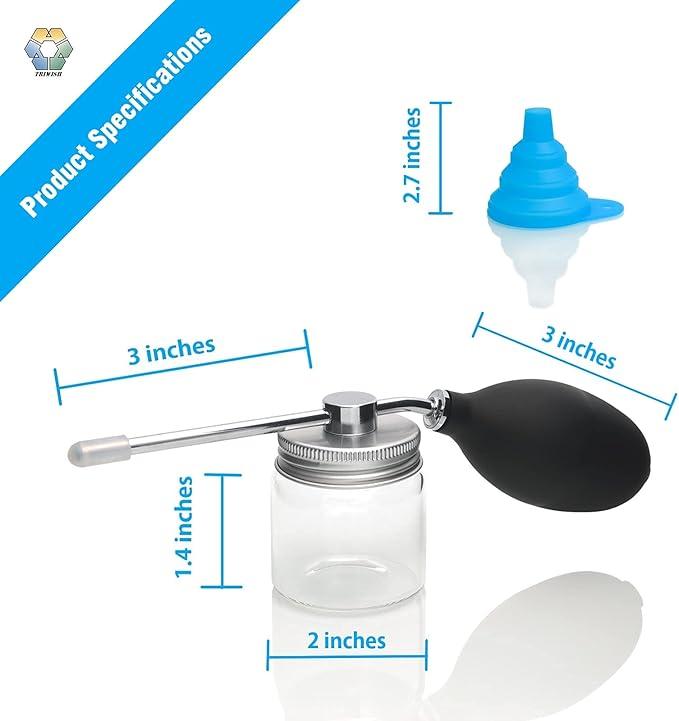 Diatomaceous Earth Food Grade Bulb Duster, Powder Duster, Powder ...